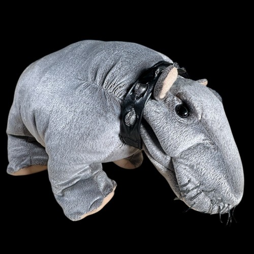 NCIS Farting Bert Hippo Puppet Plush WITH Collar and Sound - See Video ...