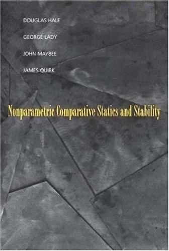 Princeton Legacy Library: Nonparametric Comparative Statics and ...