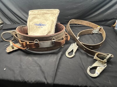 Belts, Straps & Harnesses - Buckingham Utility Pole Lineman Climbing Safety