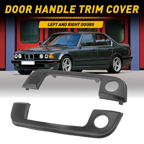 Exterior Front Door Handle Trim Cover LH+RH For BMW E34 5-Series 1988 ...