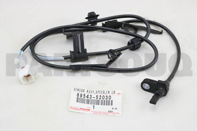 8954352030 Genuine Toyota SENSOR, SPEED, FRONT LH 89543-52030 | eBay