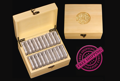 1 PC Wooden Storage Box Case for 20 Coin Slabs Holders - PCGS/NGC/ANACS ...