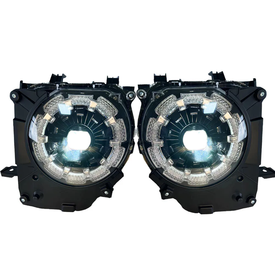 Headlights For Toyota Land Cruiser LC71 LC76 LC79 LED DRL Signal ...