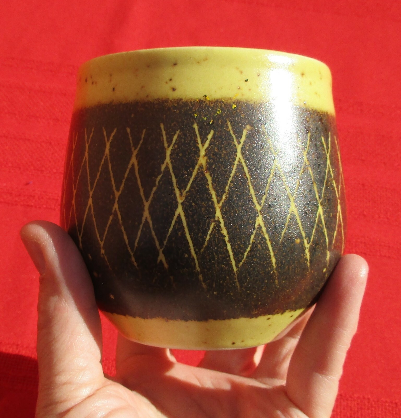 MCM Frank Mann Small Art Pottery Bowl | eBay