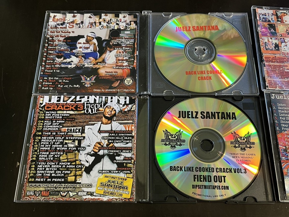 Juelz Santana complete mixtape collection *RARE* Dipset Diplomats ...