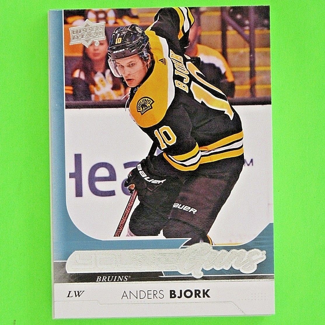 ANDERS BJORK 2017-18 ROOKIE YOUNG GUNS #203 Boston Bruins | eBay