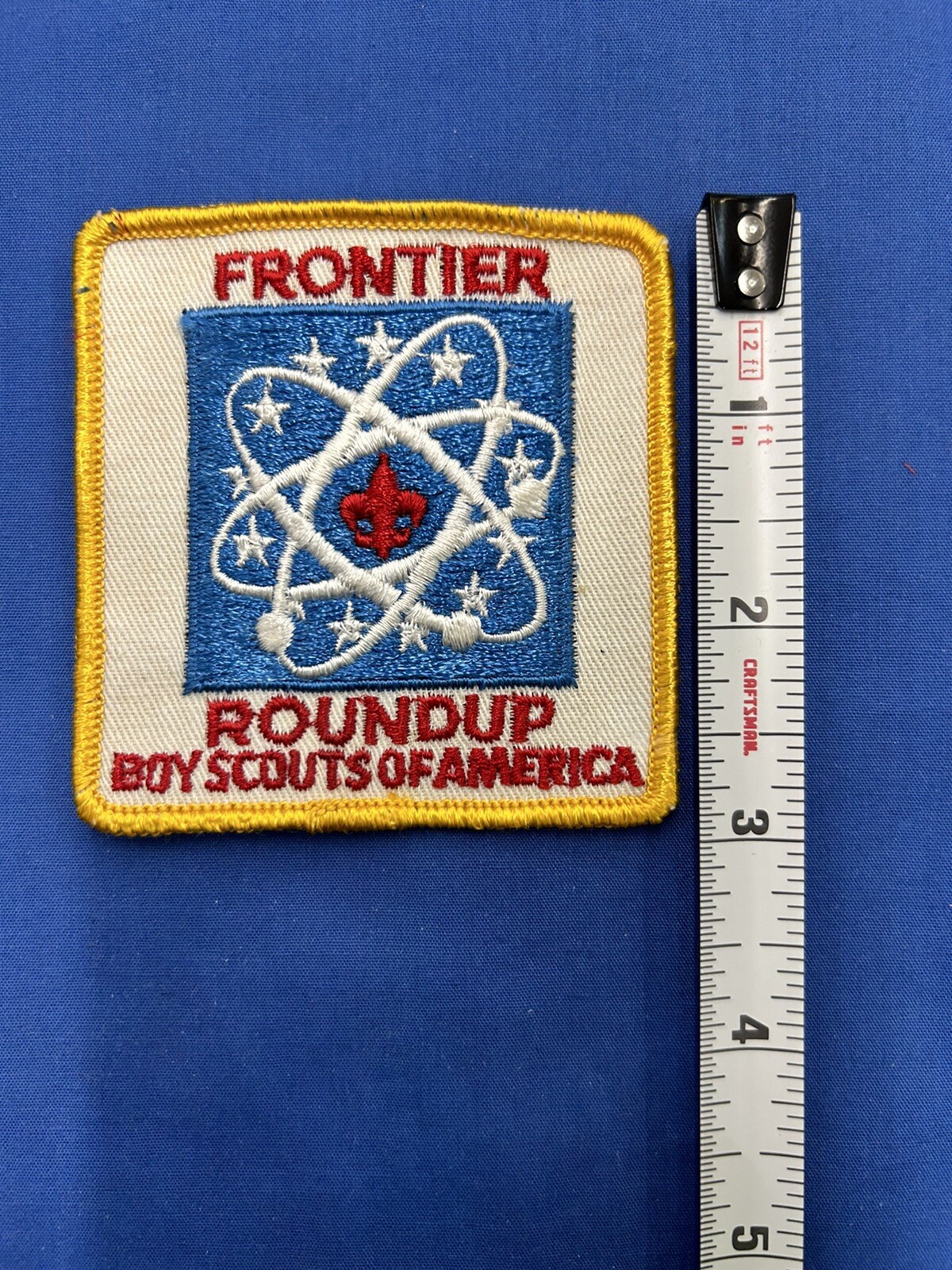Frontier Roundup Patch BSA Boy Scouts Of America Embroidered Badge (bin ...