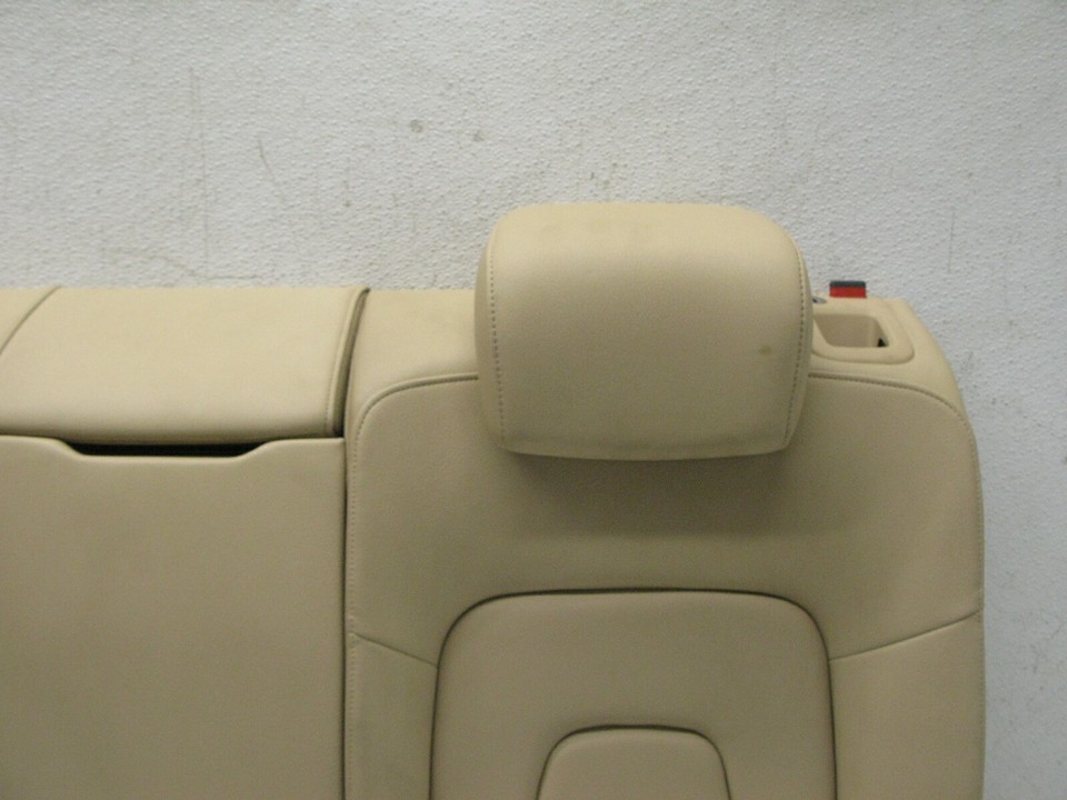 08-16 AUDI 8T A5 S5 RS5 COUPE REAR BACK UPPER SEAT LEATHER BENCH OEM ...