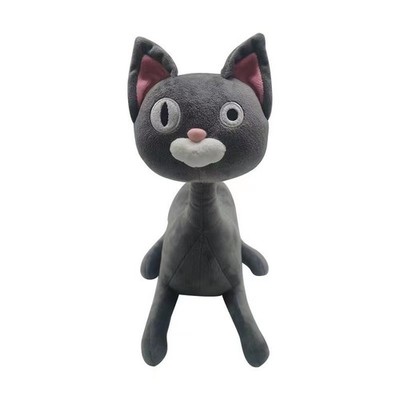Long Neck Noodle Cat Plush Toy Grey Stuffed Animal for Kids Gifts by ...