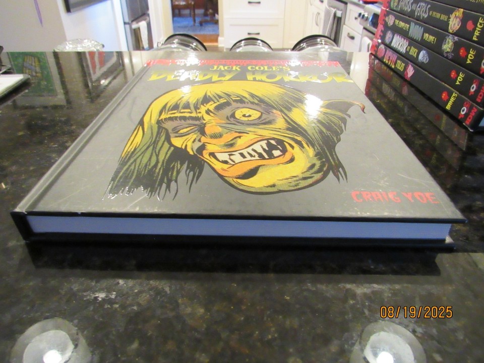 JACK COLES DEADLY HORROR HC YOE Chilling Archives HORROR COMICS IDW ...