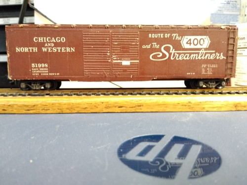 C&NW/Chicago&North Western 50' Boxcar HO Scale Hornhook Couplers Car ...