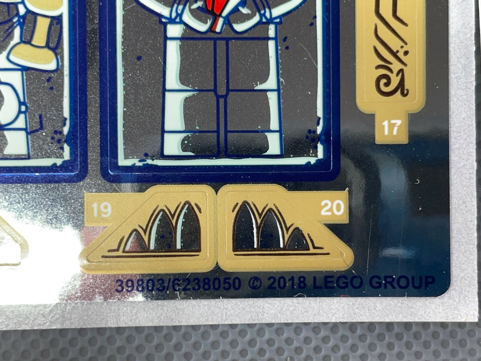 Sticker Sheets for LEGO Set 75954 Harry Potter Hogwarts Great Hall (Two ...