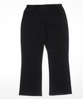 Classic Womens Black Polyester Blend Trousers Size 14 | eBay UK
