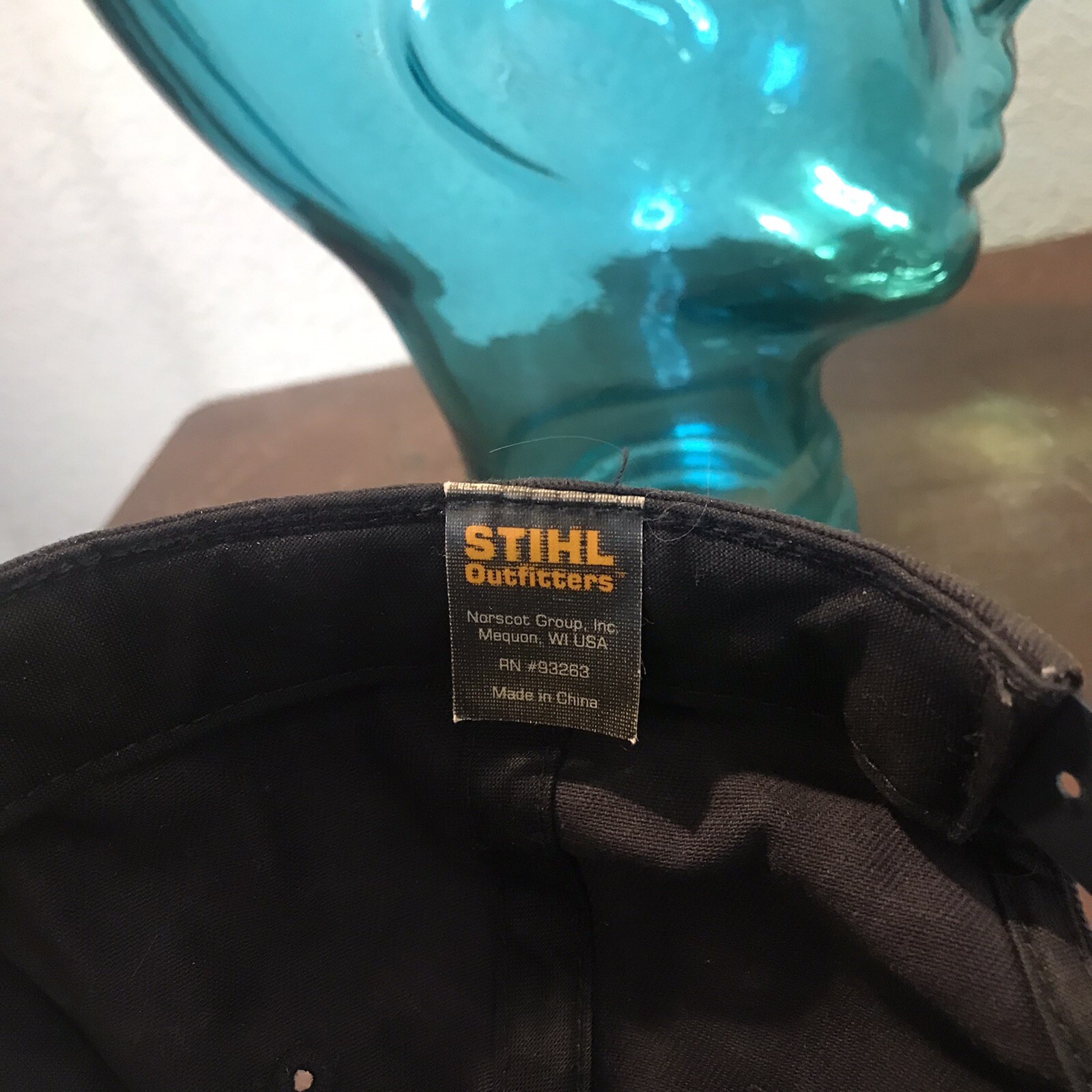 Black Stihl Hat Chainsaw Cap - Gem
