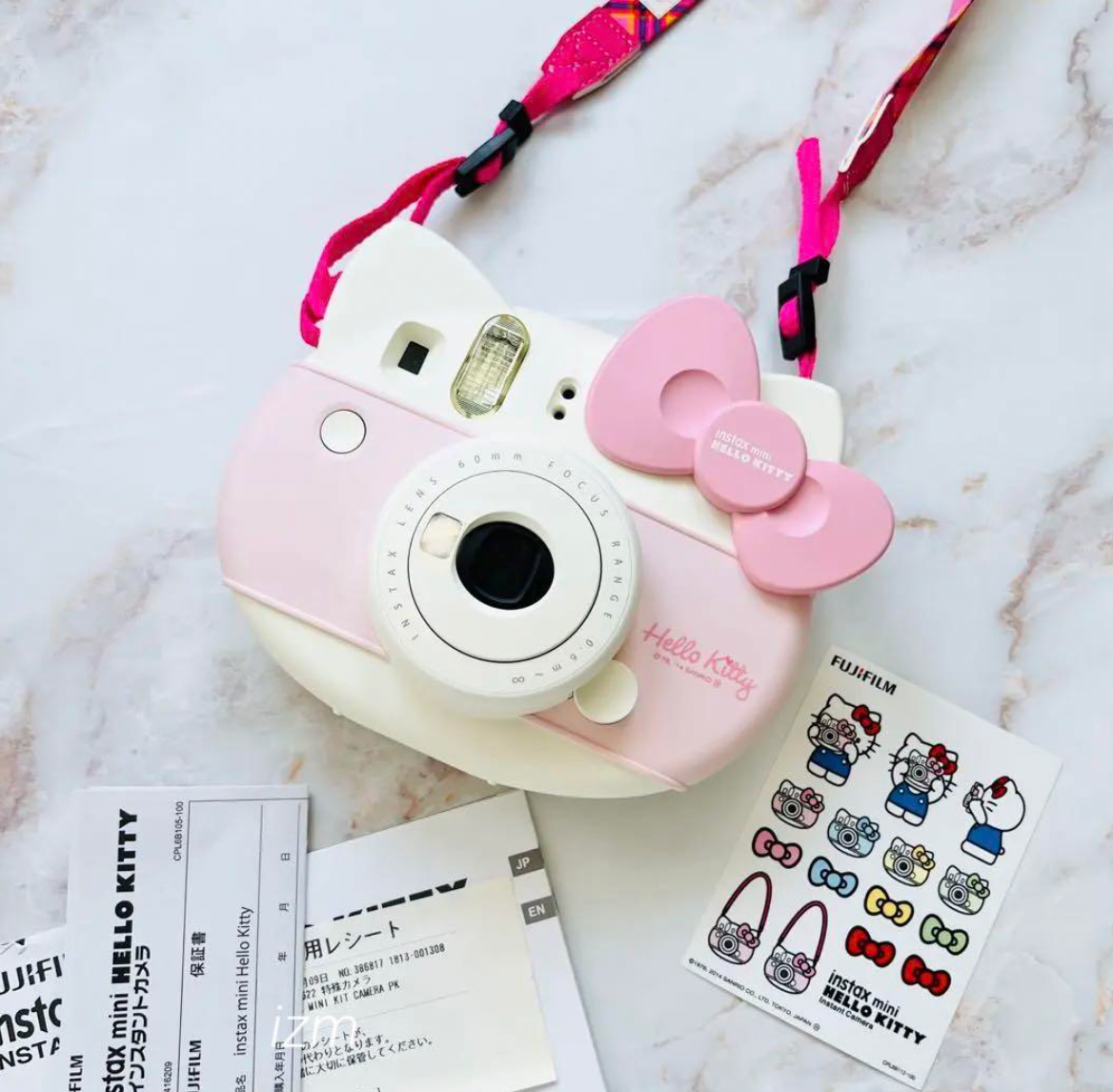 FUJIFILM instax mini Hello Kitty Instant Camera Cheki Limited Rare ...