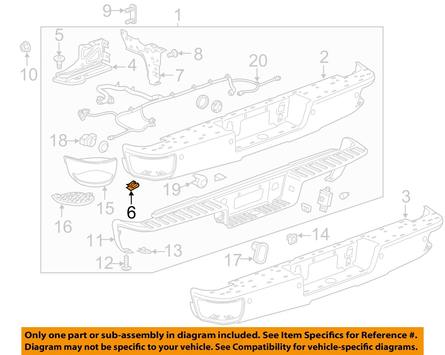 GM OEM 94-24 ATS Rear Bumper Bumper Components-Bumper Brace U-Nut ...