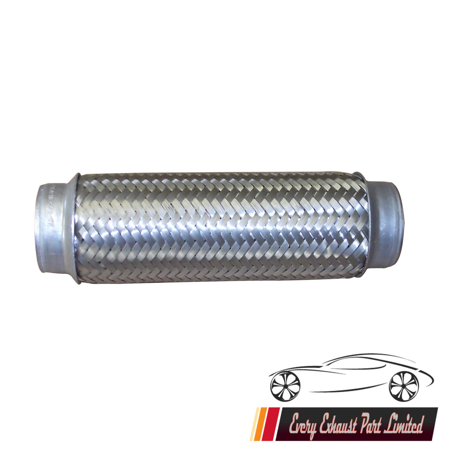 2 1/8" x 12" Exhaust Flexi Tube Joint Flex Repair Flexipipe 54mm x ...