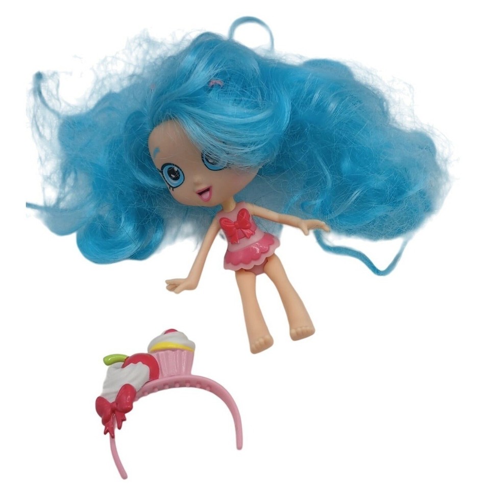 Shopkins Shoppies Doll Lot Gemma Stone Popette Bridie Marsha Mello ...