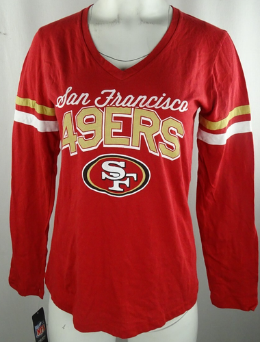 San Francisco 49ers NFL Team Apparel Women's Long Sleeve T-Shirt | eBay