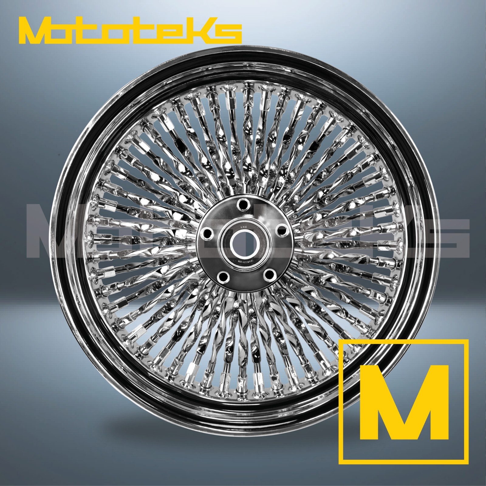 16X3.5 CALI FAT SPOKE WHEEL 52 STAINLESS FOR HARLEY TOURING REAR RIM | eBay