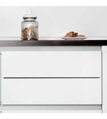 Emuca Kit profilo Gola superiore per mobili da cucina Anodizzato opaco | eBay