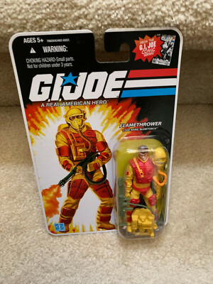 GI Joe 2008 Comic Series 3 3/4" Flamethrower Blowtorch Action Figure ...
