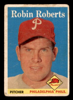 1958 Topps Baseball #90 Robin Roberts PR *d3 | eBay