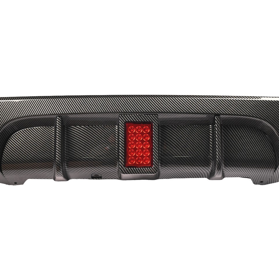 Carbon Fiber Rear Bumper Diffuser for BMW E92 E93 328i 335i M Sport ...