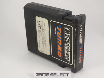 Turbo - Cbs Colecovision Coleco Vision - Loose - Original Cartridge | eBay
