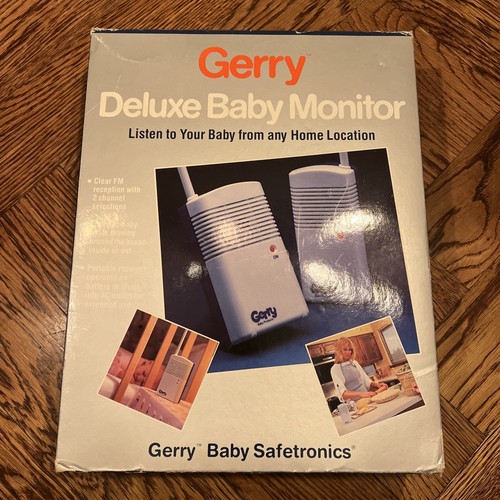 Vintage Gerry Deluxe Baby Monitor Tested & Works | eBay