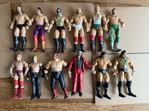 Lot of 12 WWE WWF Mattel Elite Legends Ruthless Aggression Custom 6 ...