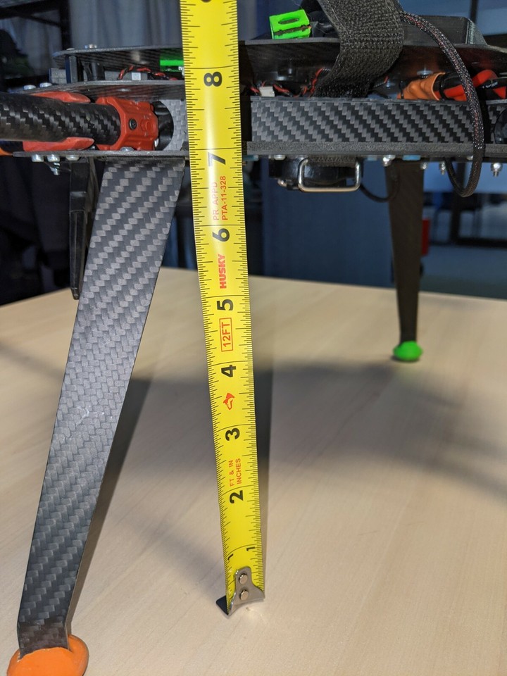 Heavy Duty Carbon Fiber Landing Gear Legs Skids Drones RC Planes UAV ...