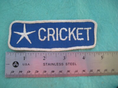 Vintage Chrysler Cricket Dealer Service Parts Uniform Hat Patch | eBay