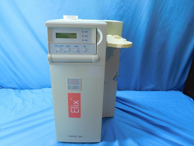 Millipore Elix 10 UV Water Purification System Zlxs6010y W/ 60 Liter ...