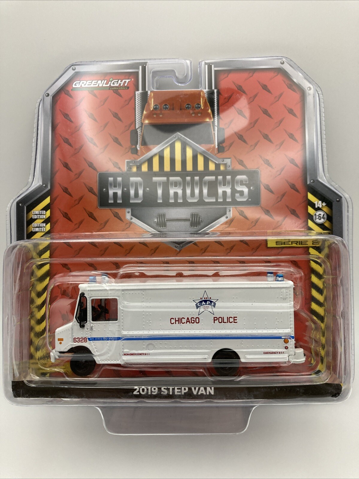 Greenlight 2019 Step Van City of Chicago Police Department H.D. Trucks ...