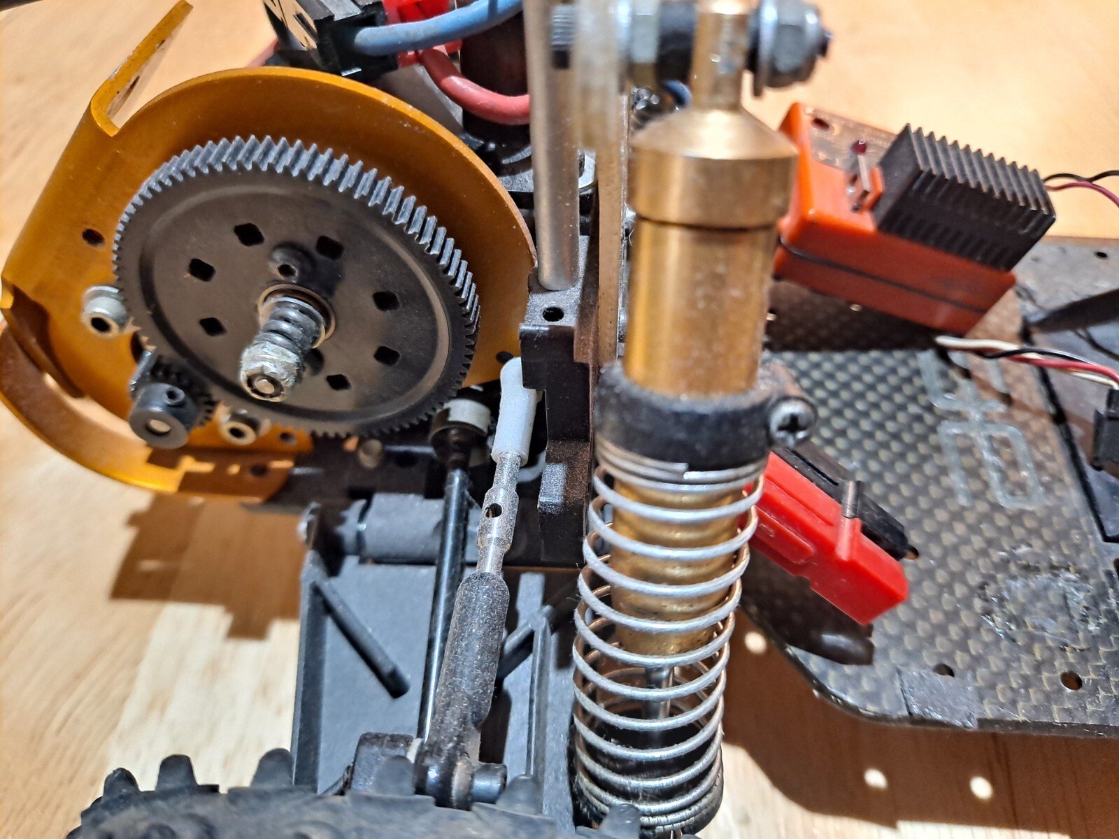 Team Associated RC10 Graphite Chassis Futaba Magnum T3PK Digital, Novak ...