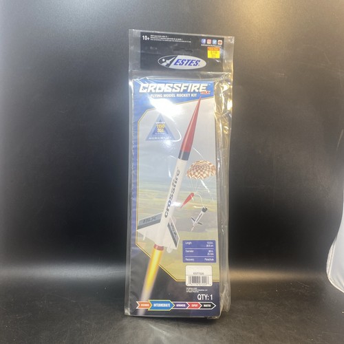 Estes 7220 Crossfire ISX Model Rocket Kit - Intermediate Skill Level | eBay