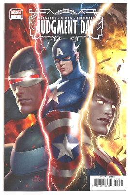 Marvel AXE Avengers X-Men Eternals JUDGMENT DAY #5 INHYUK LEE 1:50 ...
