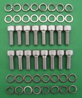 ROVER V8 exhaust headers cap head bolt kit in stainless steel SD1TVR ...