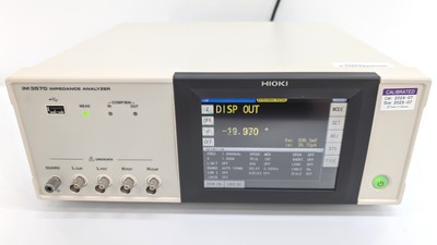IM3570 [Calibrated Certificate] Impedance Analyzer HIOKI | eBay
