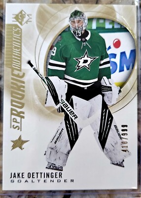 JAKE OETTINGER 2020 SP Rookie Authentics #136 GOLD ROOKIE PARALLEL /999 ...