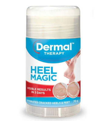 Dermal Therapy Heel Magic 70 g Heal dry & cracked heels - Easy to use ...