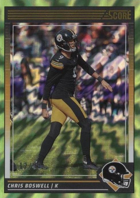 2024 Score - Chris Boswell #237 Electric /99 for sale online | eBay