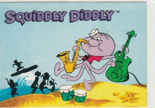 1994 CARDZ HANNA- BARBERA PRODUCTION SQUIDDY DIDDLY #10 CARD | eBay UK