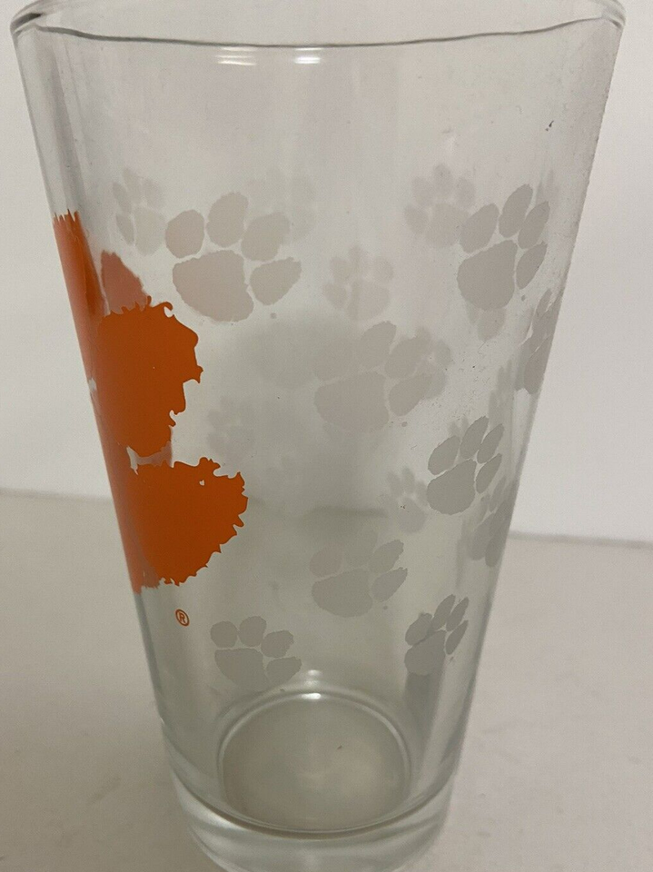 Clemson Tigers 16 oz Drinking Glass | eBay