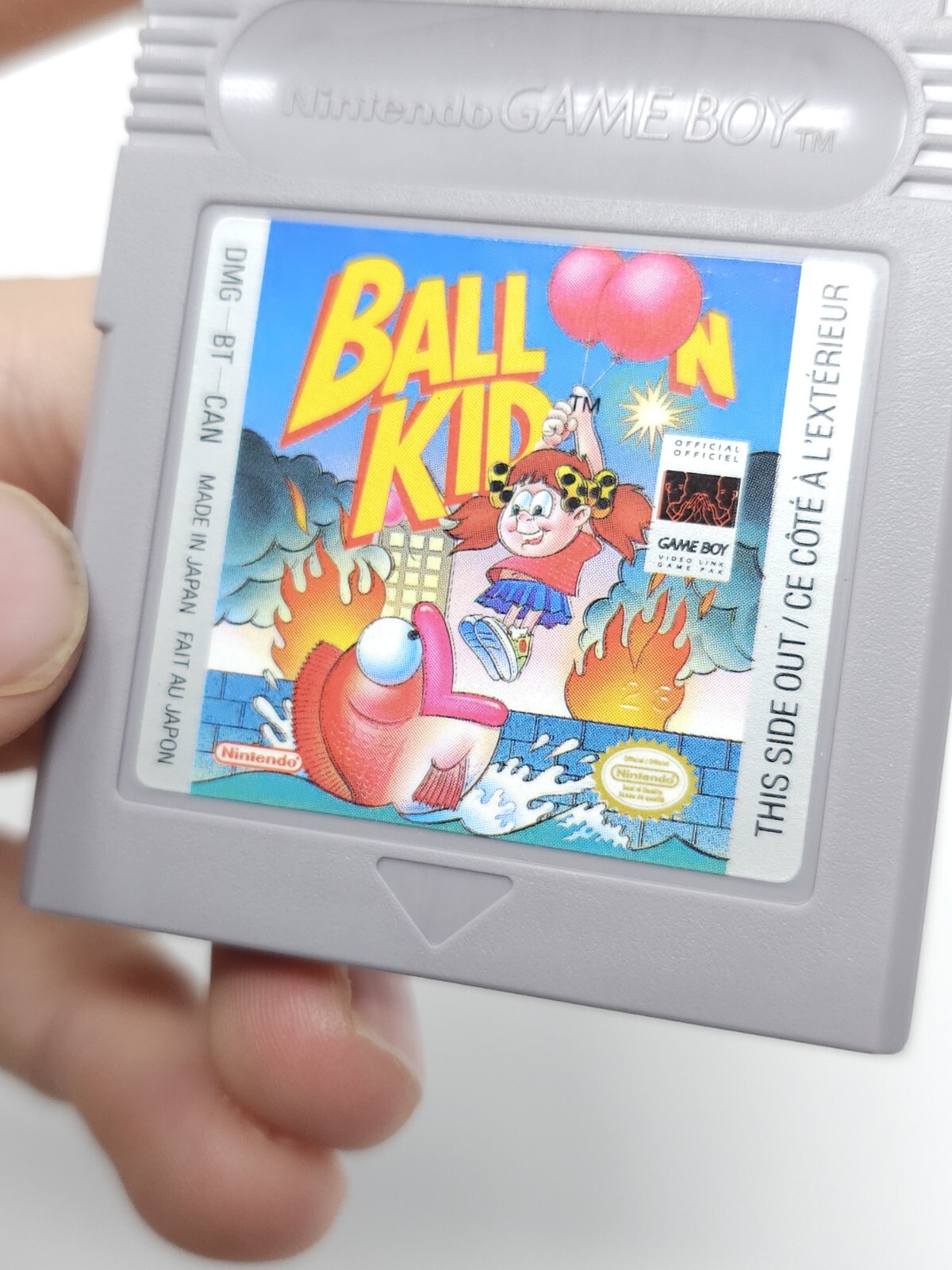 Balloon Kid Nintendo Gameboy Authentic Cartridge With Nintendo Case | eBay