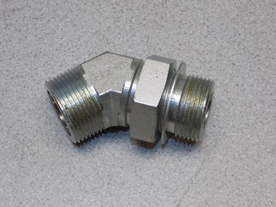 Hydraulic Fitting, 90 degree John Deere Tractor Implements 38H1049 | eBay