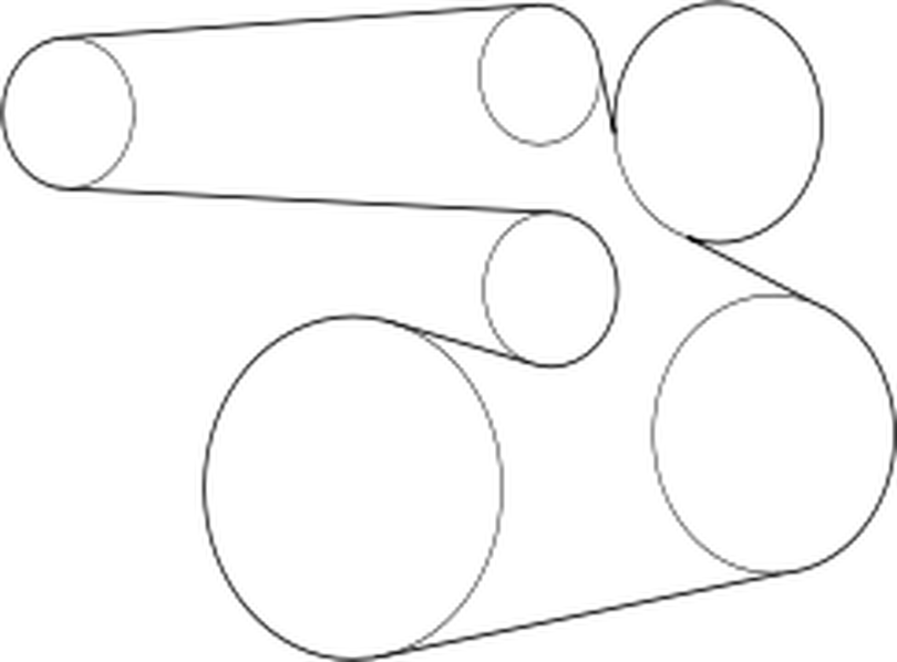 90916-02727 Toyota Belt, v(for fan & alternator) for Fan & Alternator ...