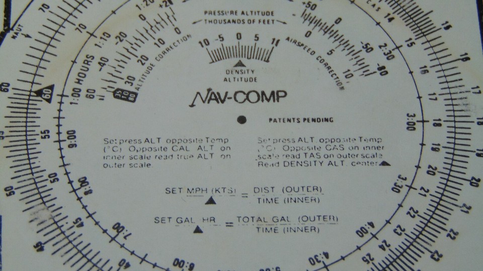 VINTAGE NAV-COMP E6B FLIGHT COMPUTER | eBay
