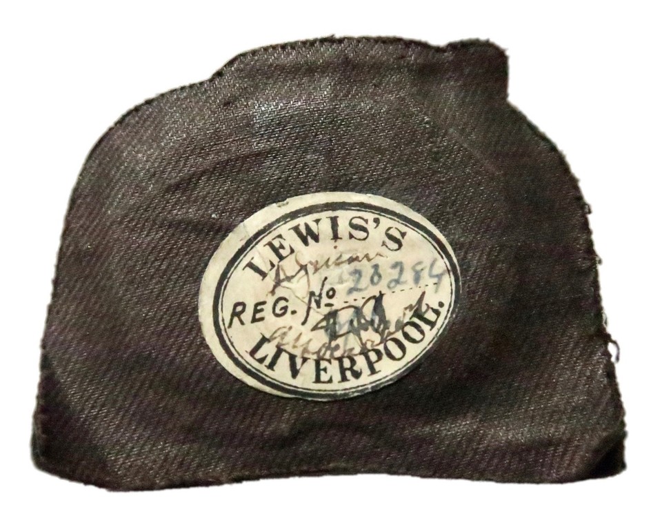 Unidentified Vintage Shipping Line Cap Badge - Made by Lewis's of ...